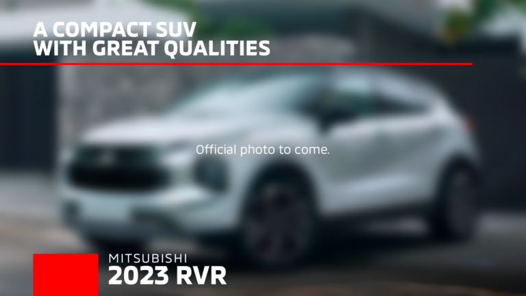 The 2023 Mitsubishi RVR, a versatile, dynamic SUV